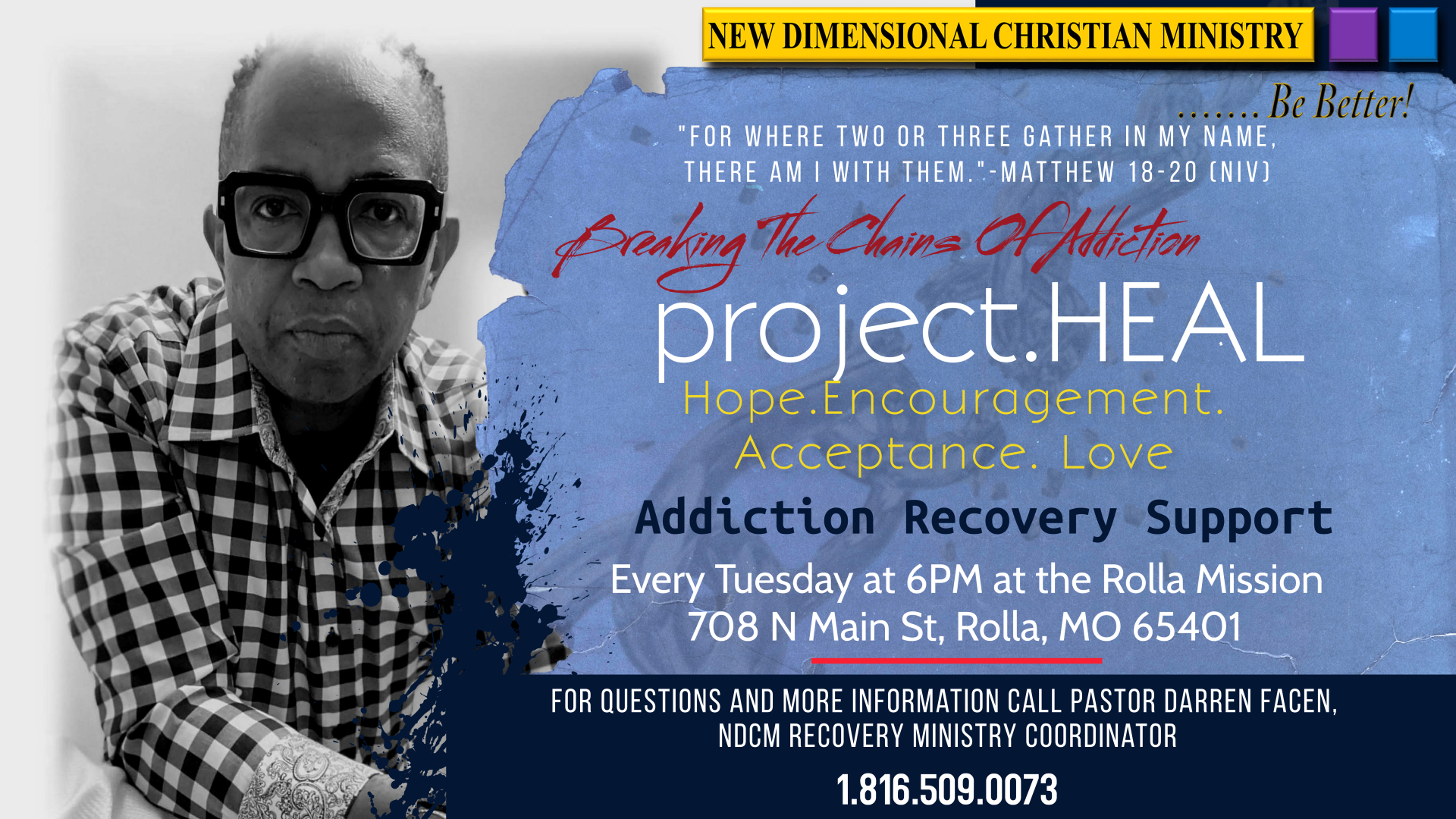 Project.HEAL - New Dimension Christian Ministry